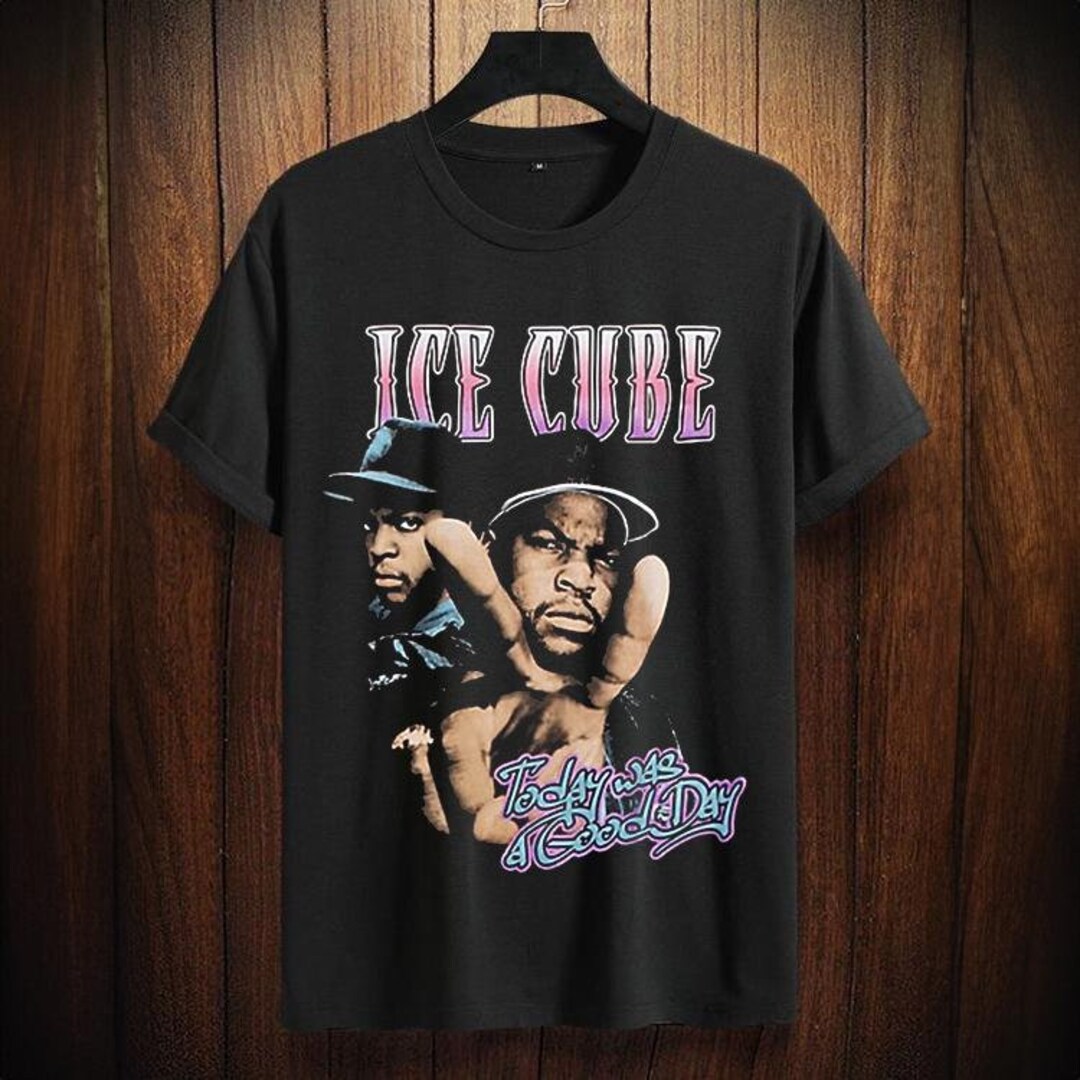 Ice Cube Shirt Design. PNG Digital 4500x5100 Px.retro, 90s Vintage ...