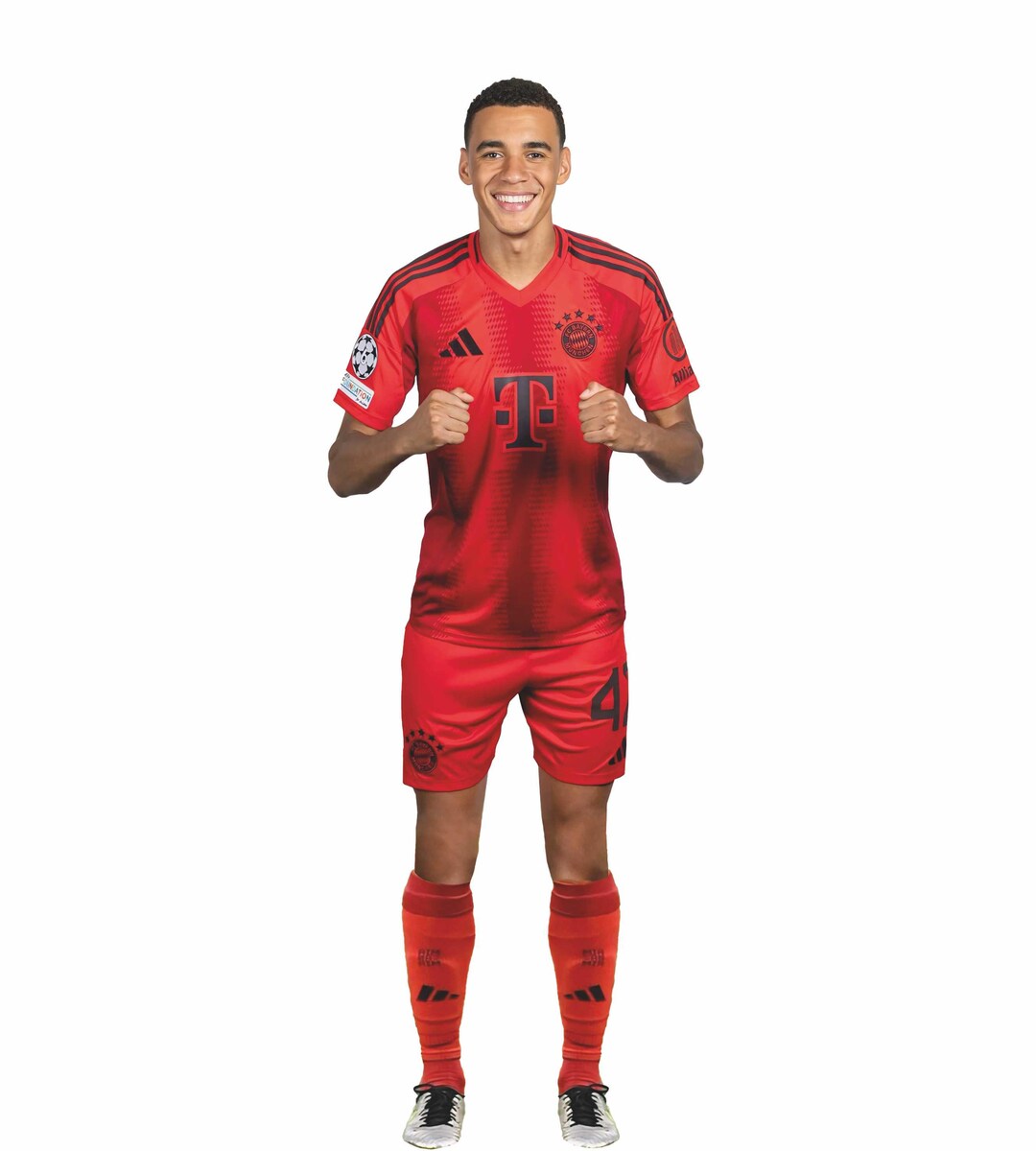 Jamal Musiala Cardboard Cutout Model Jamal Life Size Model - Etsy