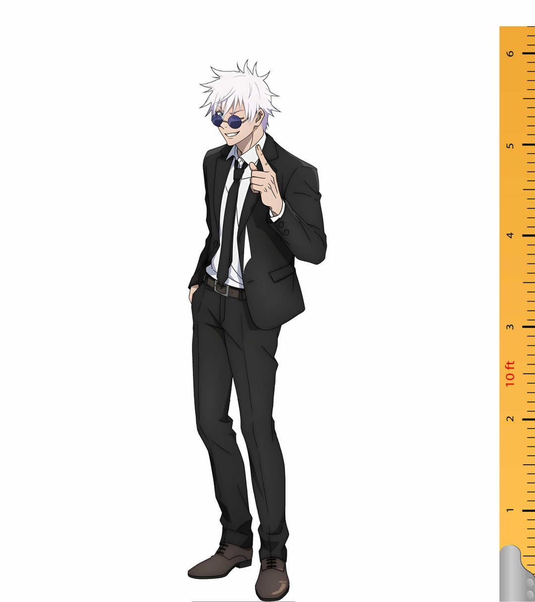 Satoru Gojo Cardboard Cutout Model Life Size Standee: Anime Figure ...