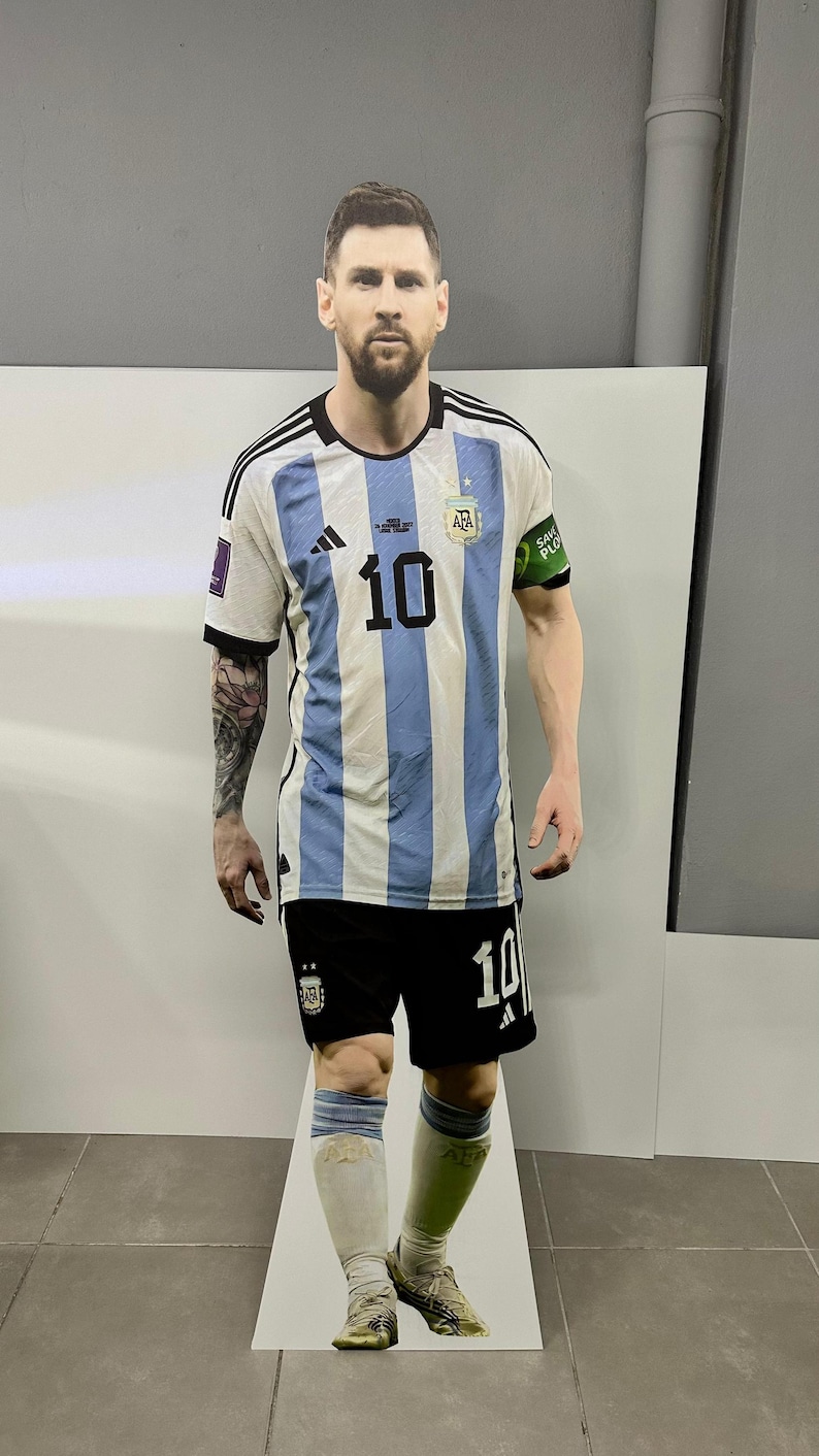 Lionel Messi Cardboard Cutout Model Life Size Standee Messi Figure ...