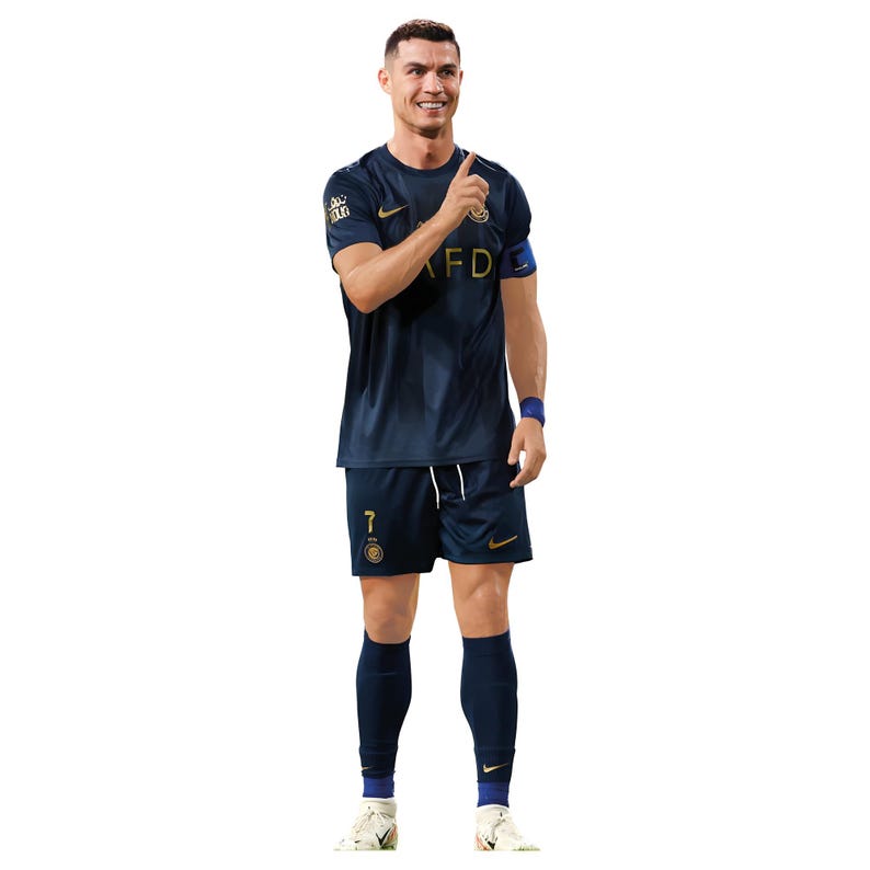 Cristiano Ronaldo Cardboard Cutout Model Life Size Standee Figure ...