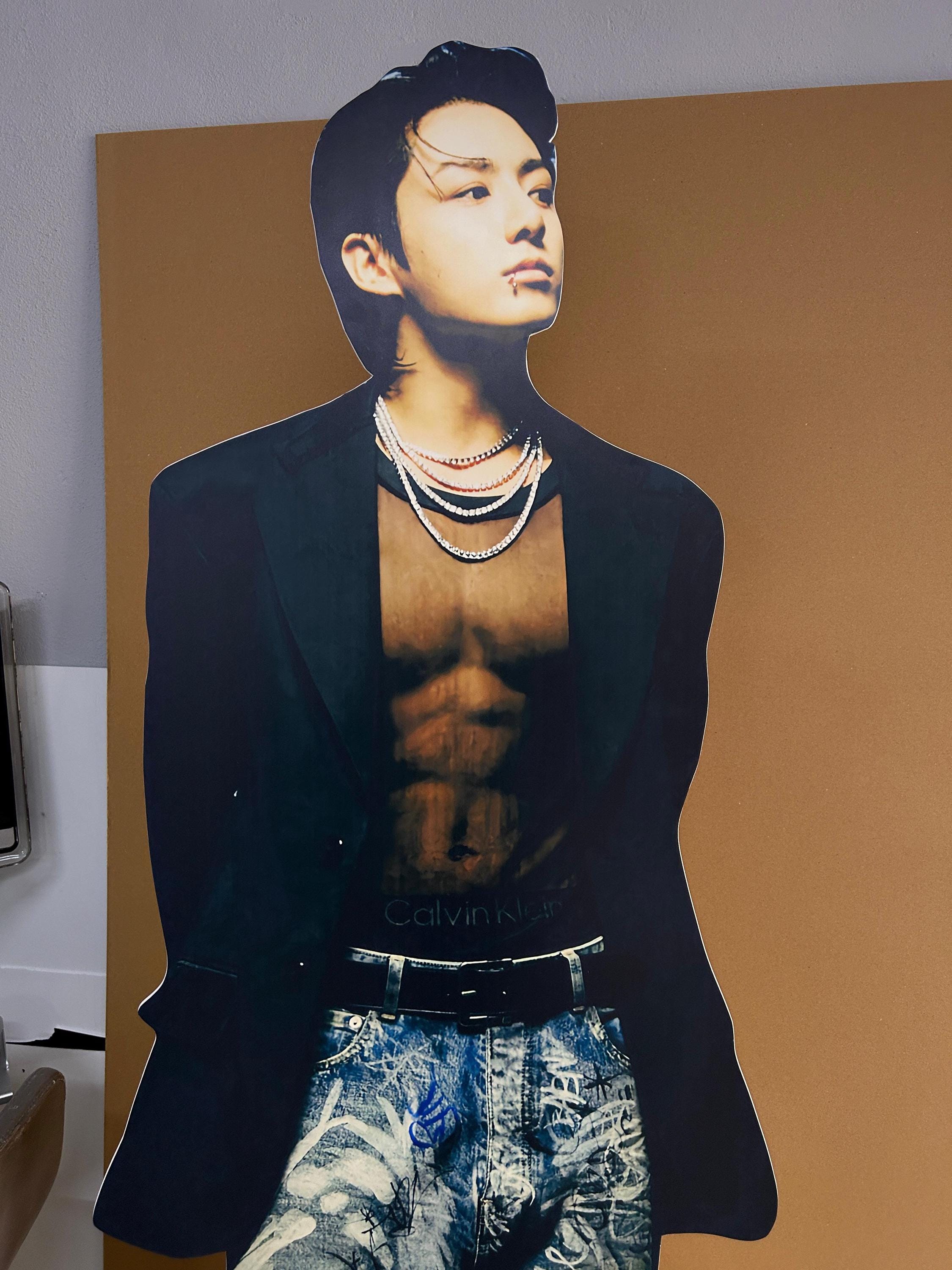 Jungkook Cardboard Bts Golden Concept Cutout Standee Plastic Model - Etsy