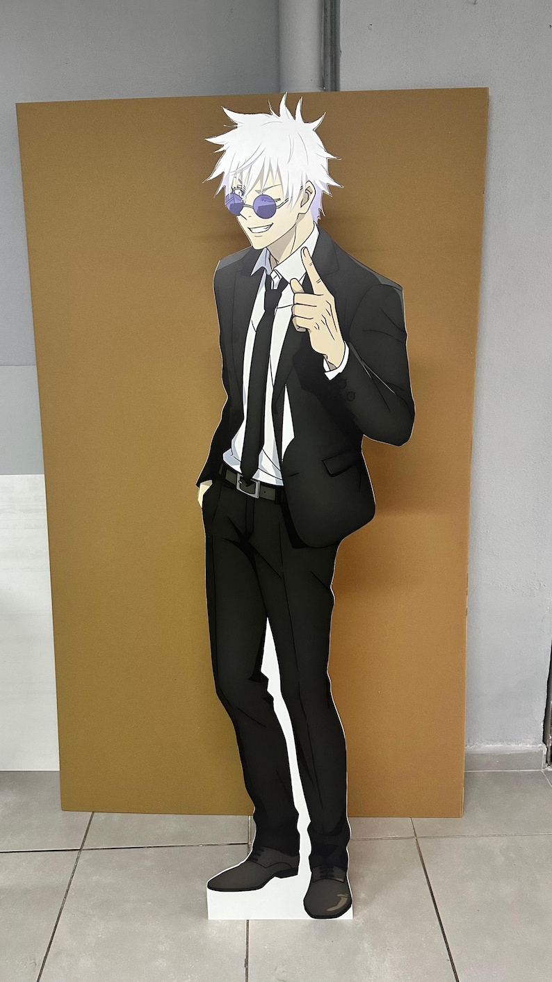 Gojo Cardboard Cutout Model Anime Gojo Figure - Etsy