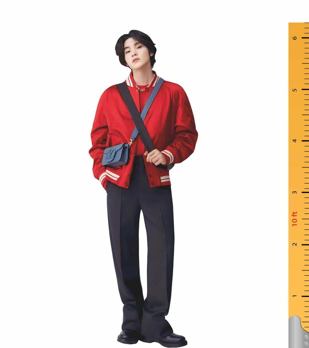 BTS Suga Cardboard Cutout: 72-inch Plastic Standee Fan Pack - Etsy