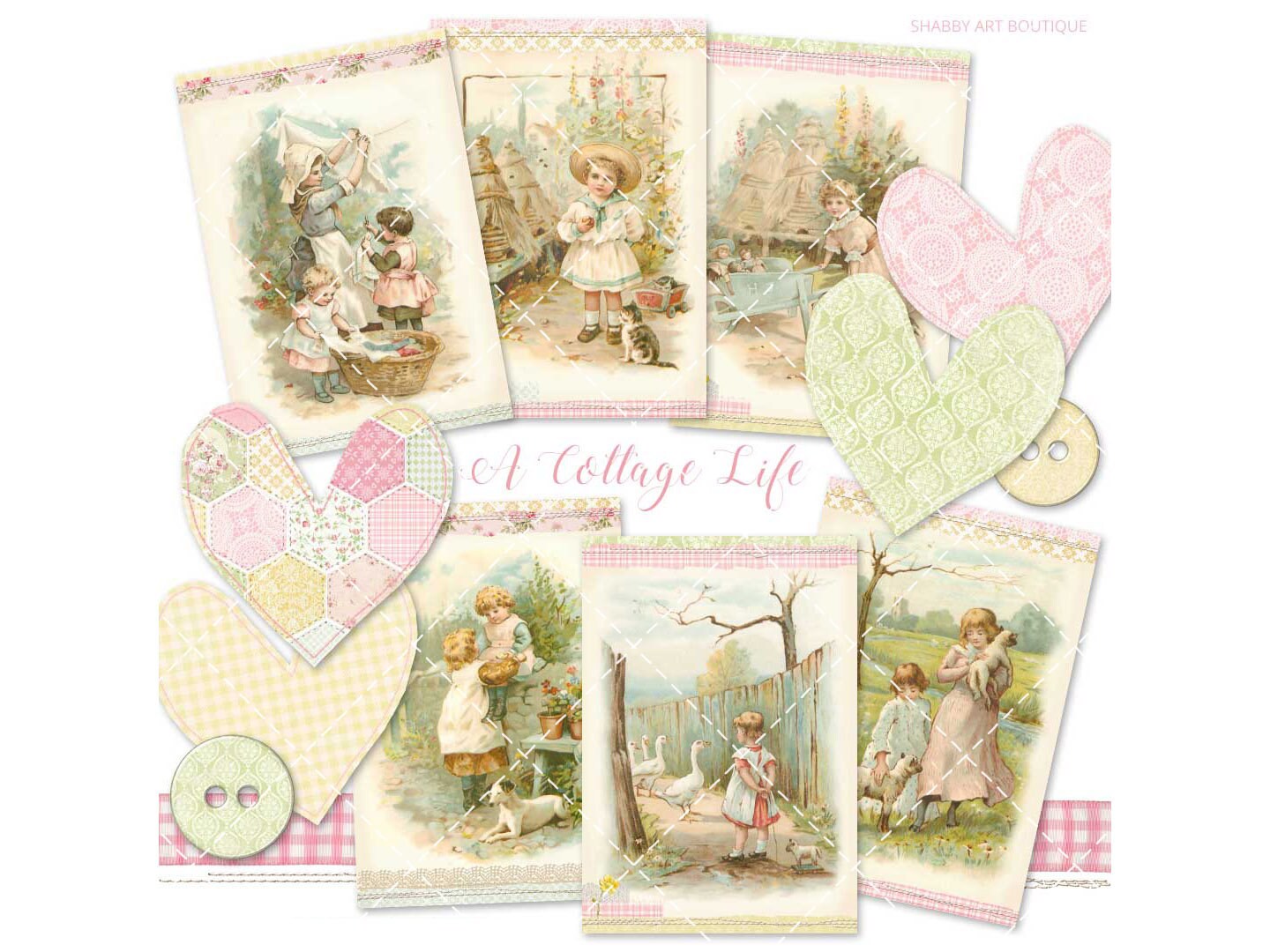 Letter (USA) - A Cottage Life Digital Kit - Etsy Australia
