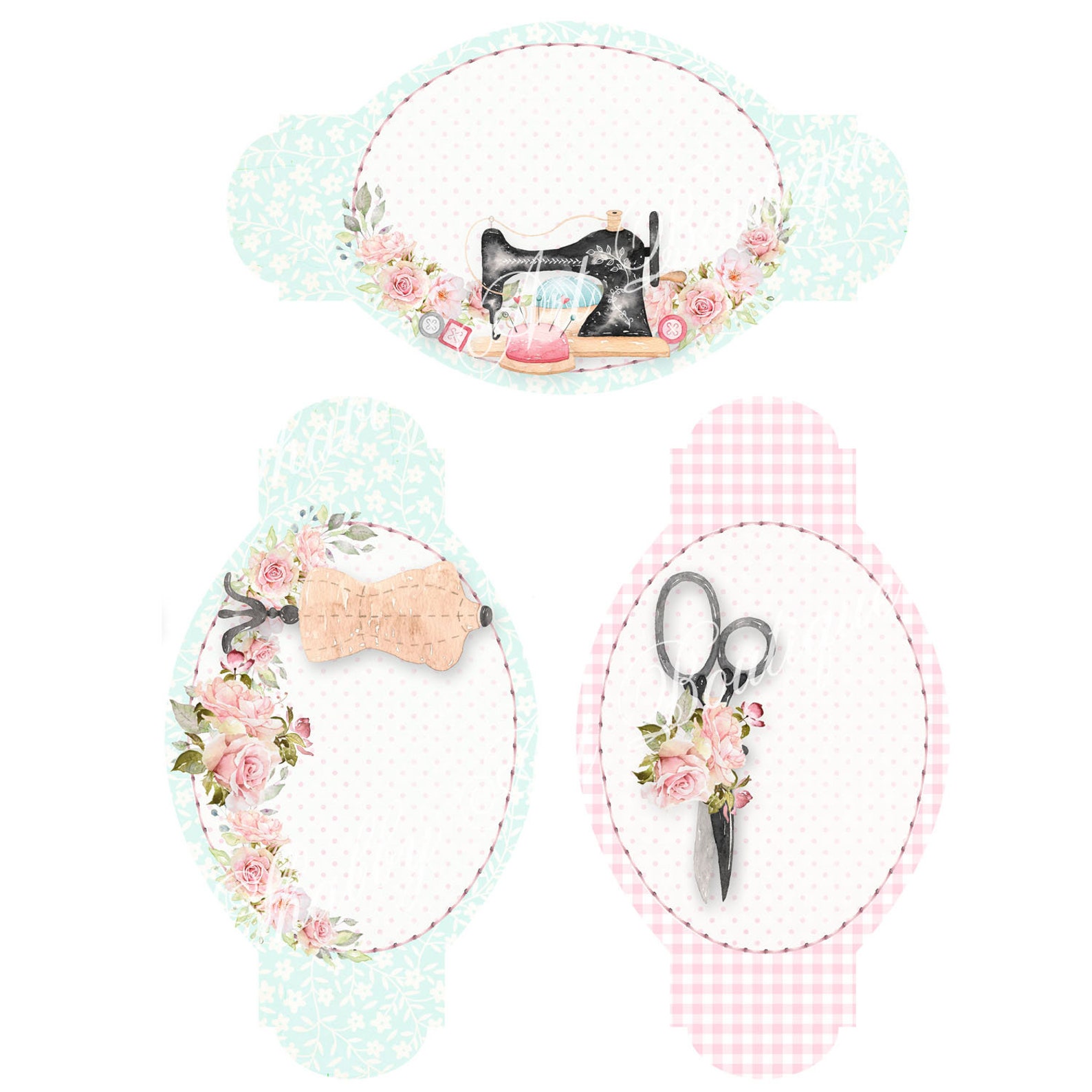 Printable Craft & Sewing Room Labels - Etsy Australia