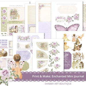 Print & Make: Enchanted Mini Journal - Etsy