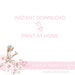 Letter (USA) Field of Flowers Digital Kit - Etsy