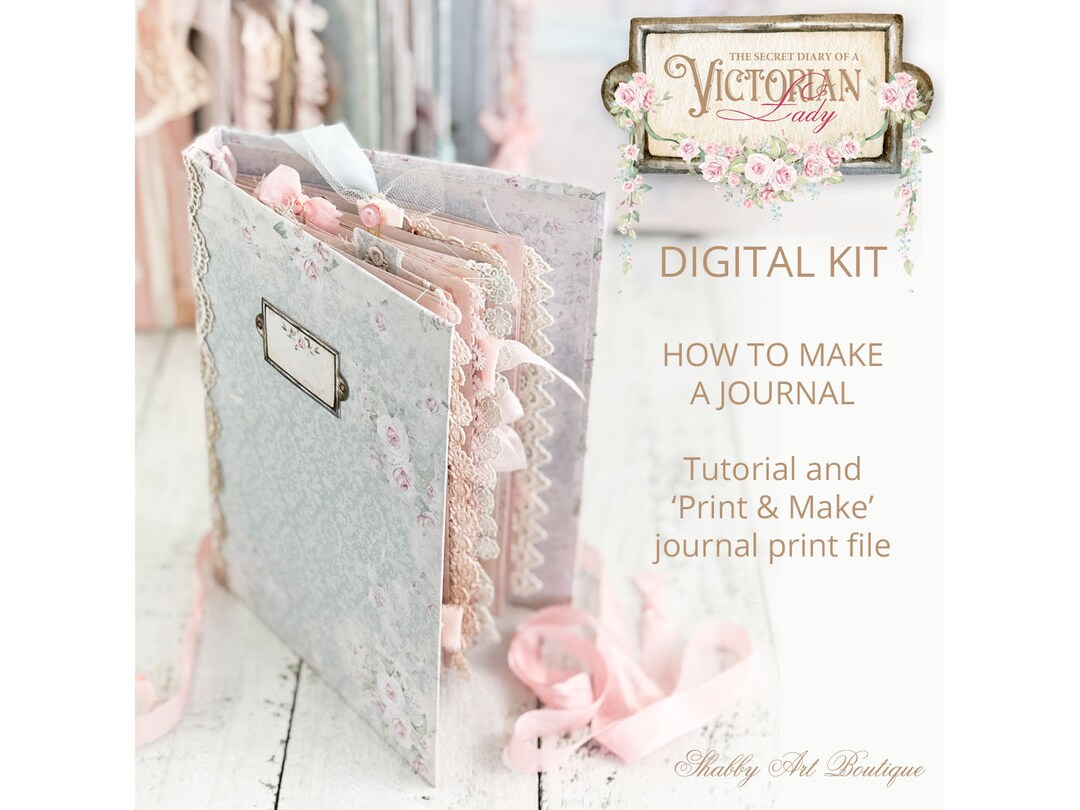 The Secret Diary of a Victorian Lady ~ How to Make a Journal (A4 ...