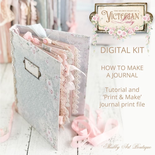 The Secret Diary of a Victorian Lady How to Make a Journal - Etsy