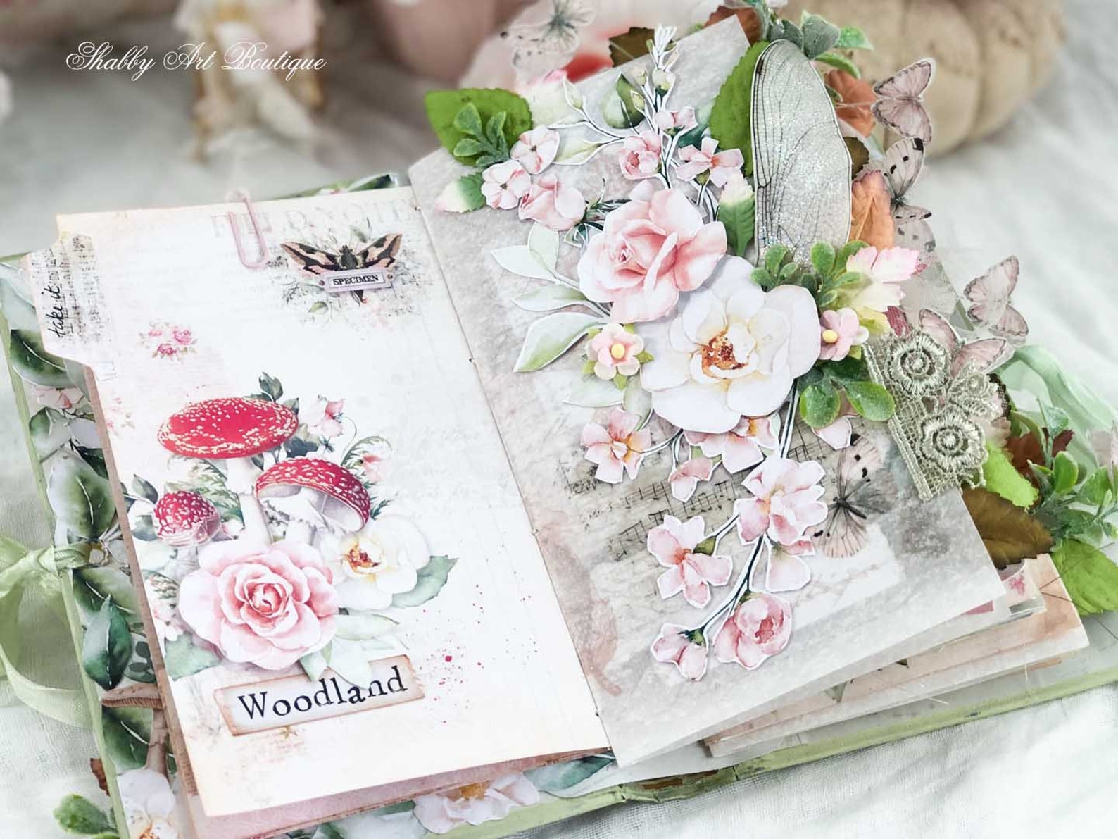 Print & Make Woodland Fairy Journal A4 and Letter USA - Etsy