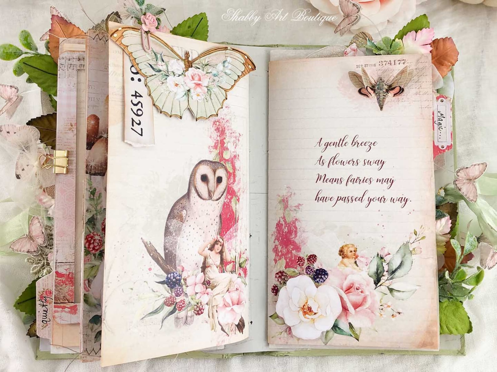 Print & Make Woodland Fairy Journal (A4 and Letter USA) - Etsy