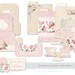 Letter (USA) - Linen, Lace & Paper Digital Kit - Etsy