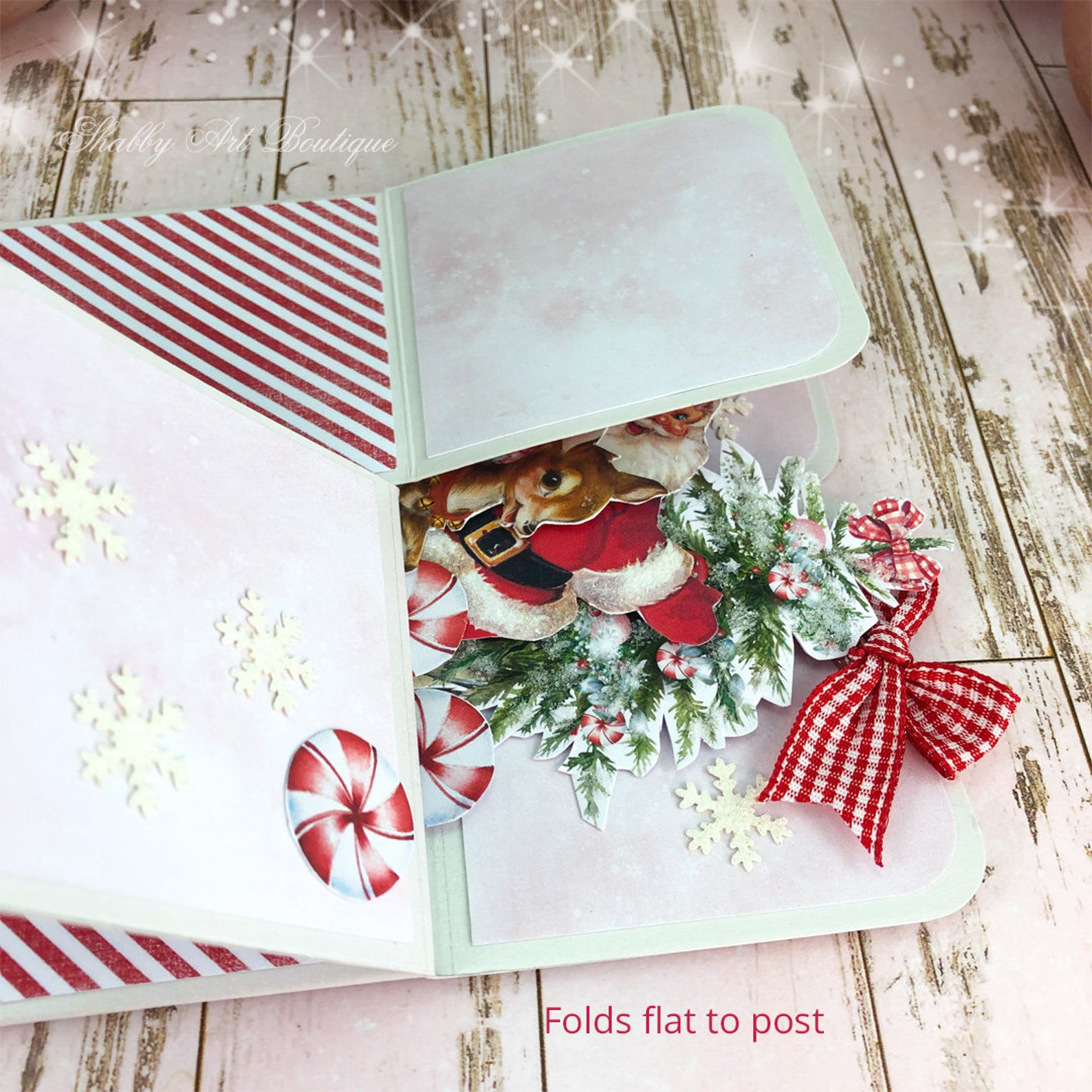 Print & Make: Christmas Pop-up Box Cards - Etsy