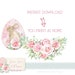 Letter (USA) - Linen, Lace & Paper Digital Kit - Etsy