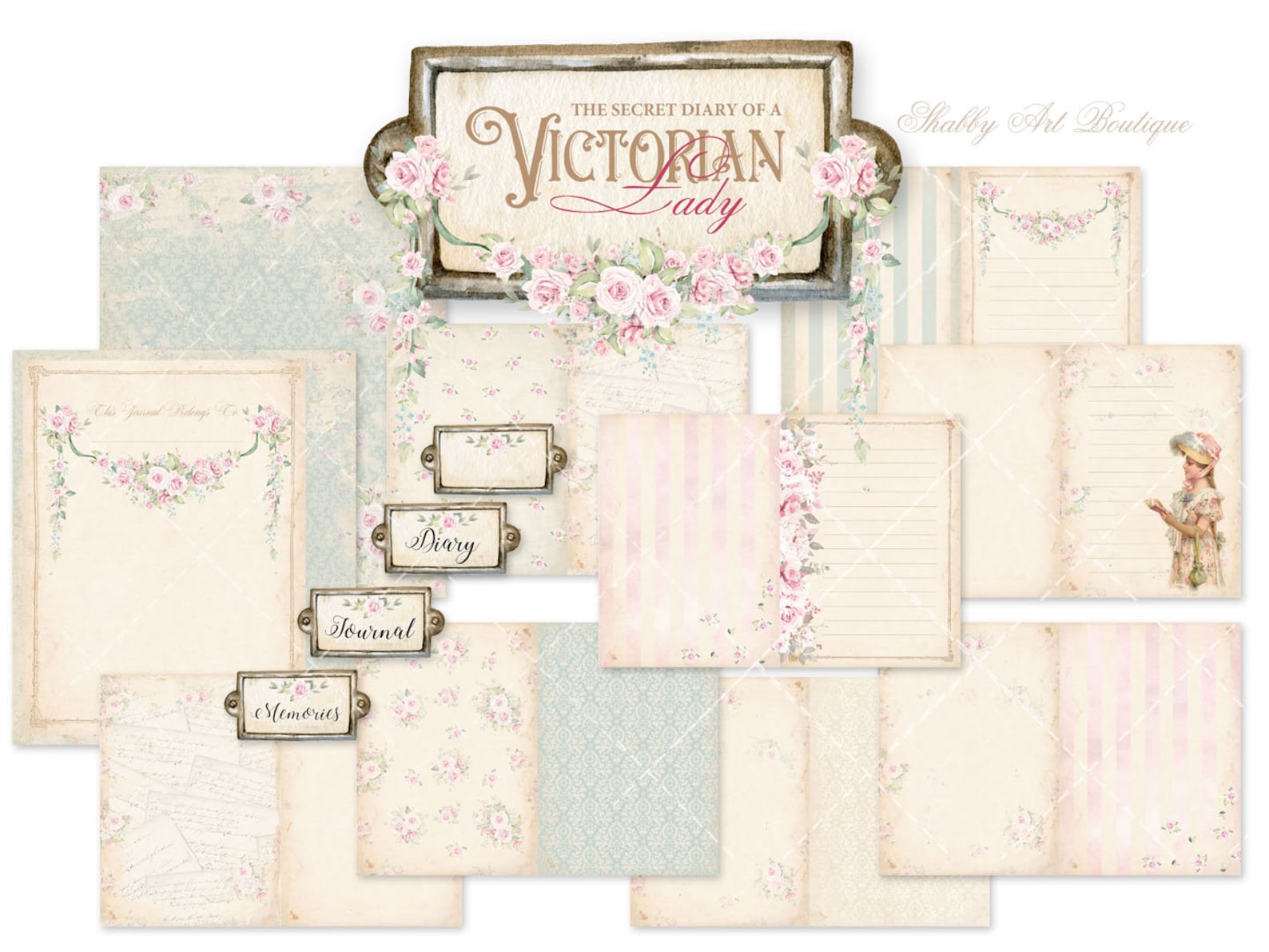 The Secret Diary of a Victorian Lady ~ How to Make a Journal (A4 ...