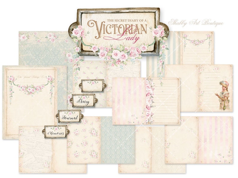 The Secret Diary of a Victorian Lady ~ How to Make a Journal (A4 ...