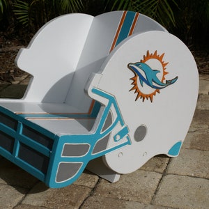 Miami Dolphins Helmet Chair, Kids Furniture, - Etsy