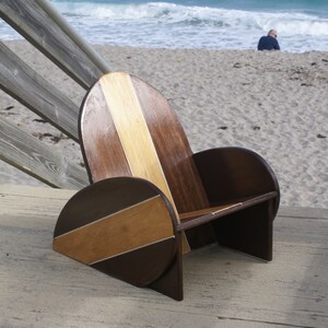 Surfboard Kids Chair With 2 Tone Finish Vintage Surfboard - Etsy