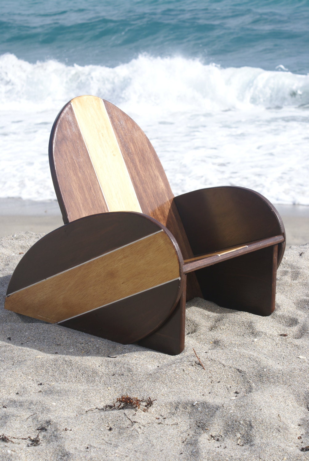 Surfboard Kids Chair With 2 Tone Finish Vintage Surfboard - Etsy