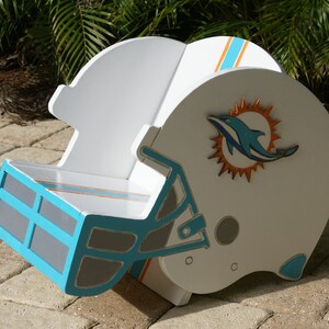 Miami Dolphins Helmet Chair, Kids Furniture, - Etsy