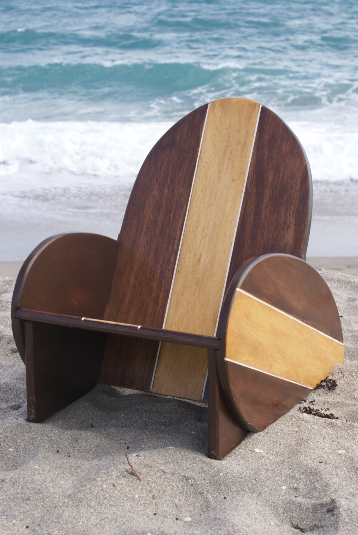 Surfboard Kids Chair With 2 Tone Finish Vintage Surfboard - Etsy
