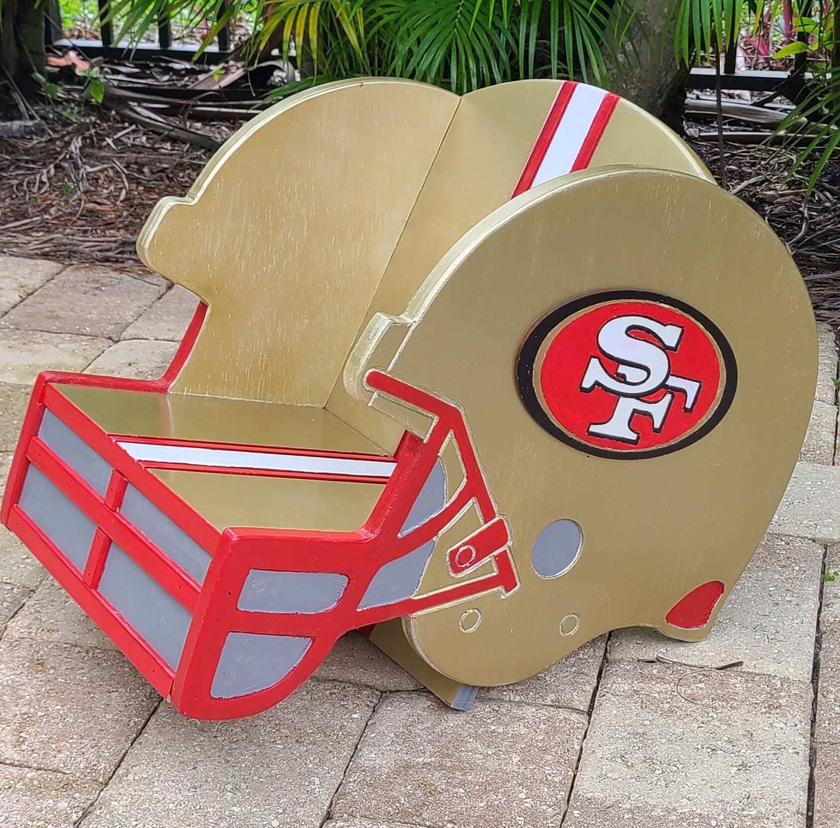 San Francisco 49ers Helmet Chair, Kids Furniture, - Etsy