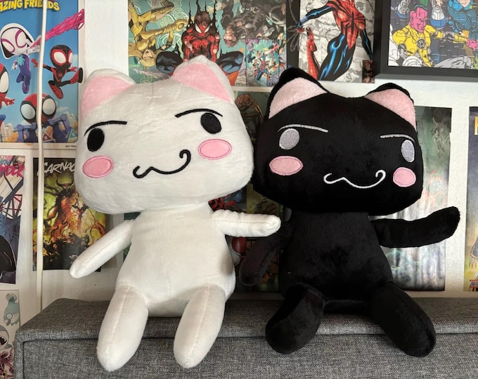 Charming 28cm Kawaii Toro Inoue Cat Plush: Soft Anime Cartoon Animal ...