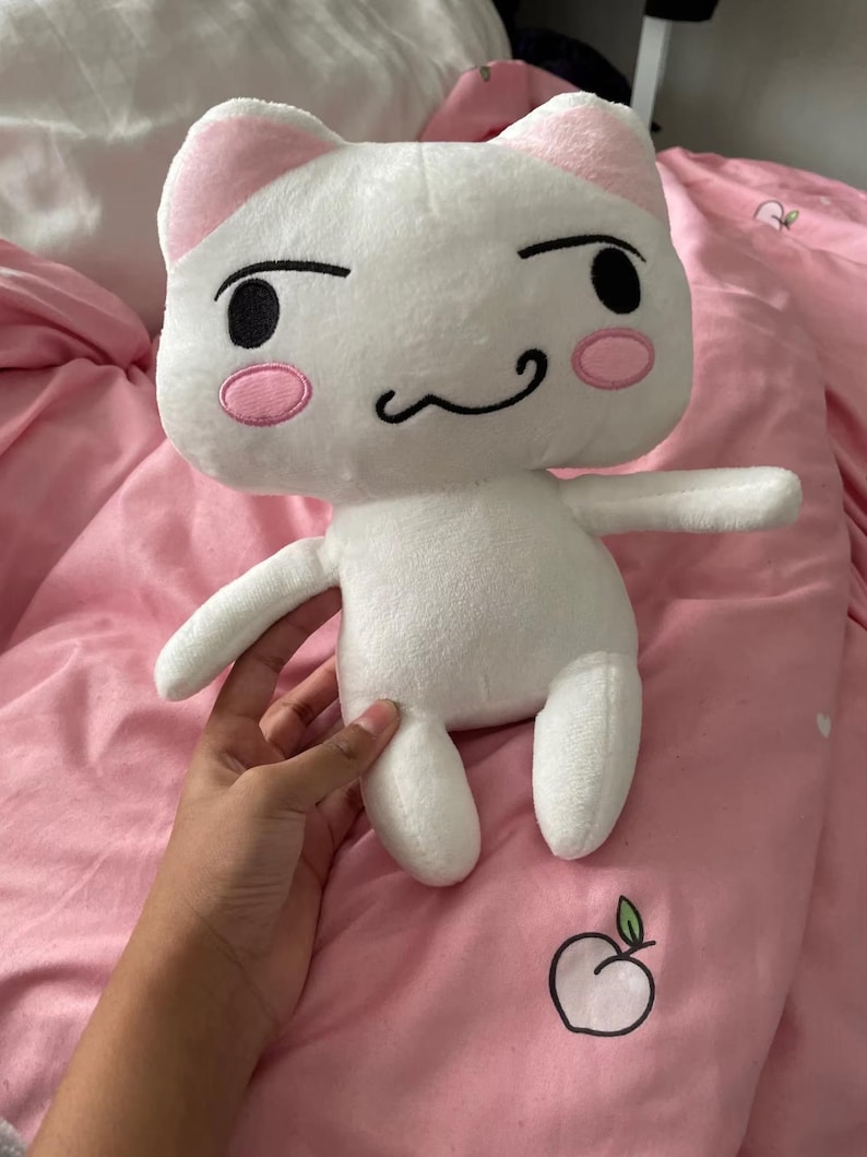 Anime Toro Inoue Cat Game Plush - Etsy