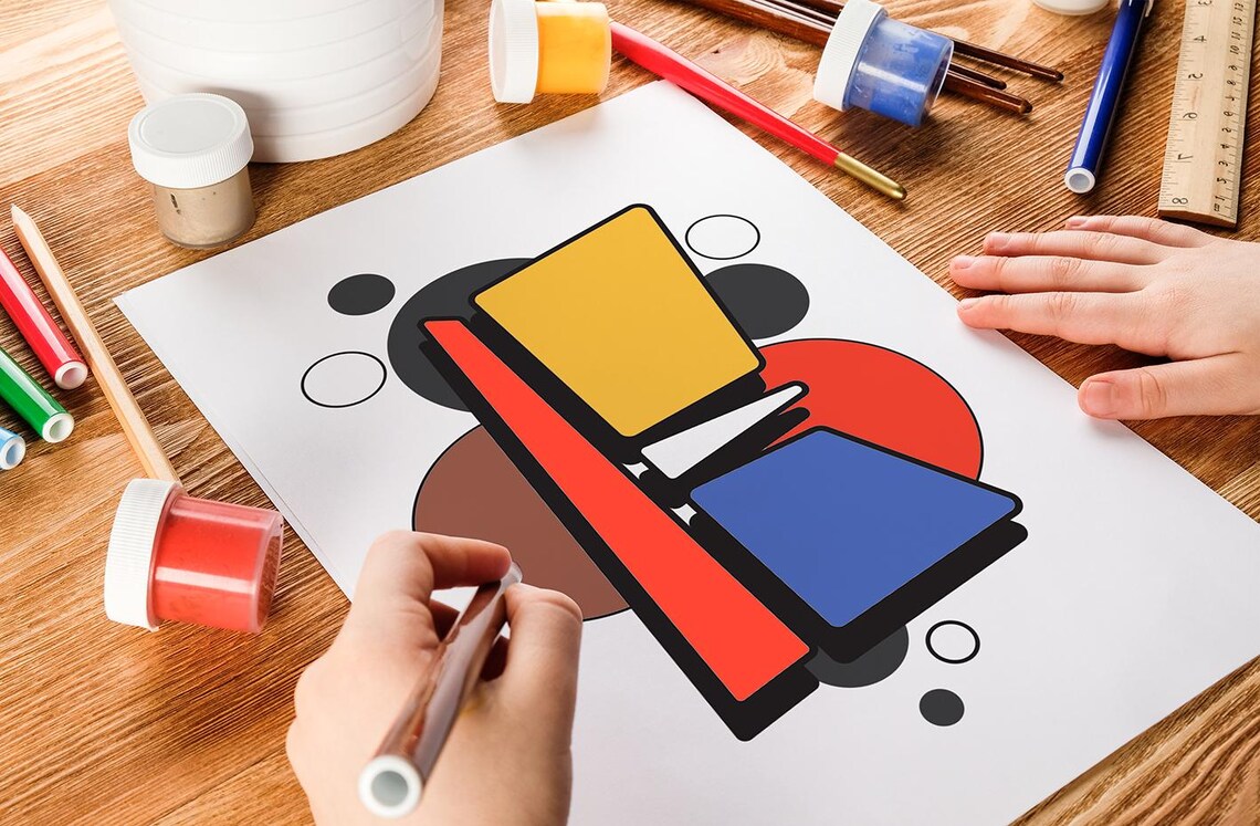 Digital Download Coloring Sheet for Adults and Kids A-Z Geometric - Etsy