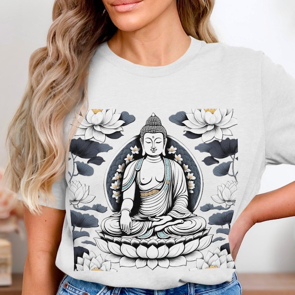 Meditation T Shirt - Etsy