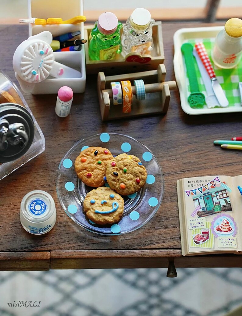 Miniature Cookies Handmade 1:12 Miniature Food Miniature Doll House ...