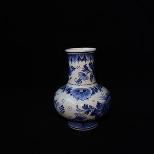 1956-1980 Dutch Delft Blue and White Vintage Vase - Etsy