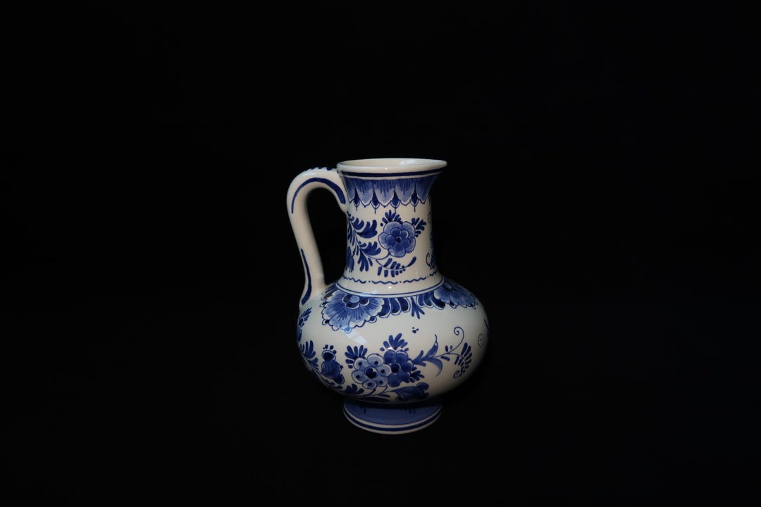 1956-1980 Dutch Delft Blue and White Vintage Vase - Etsy