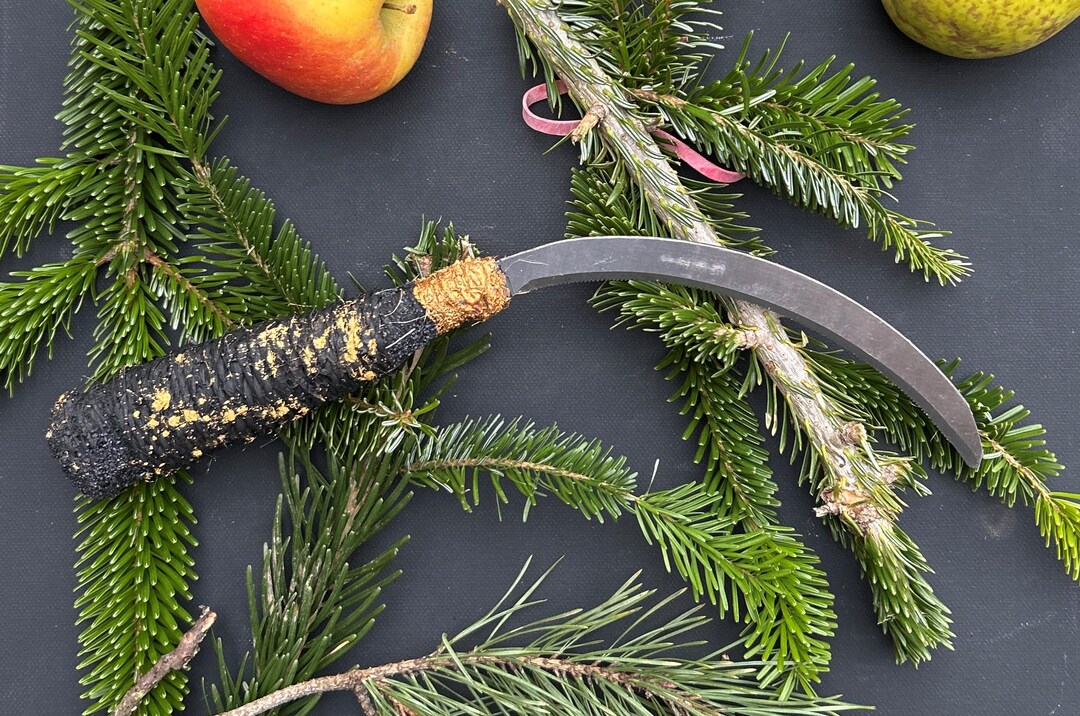 Sophia's Handmade Golden Sickle for Modern Witches. Discover the Magic ...