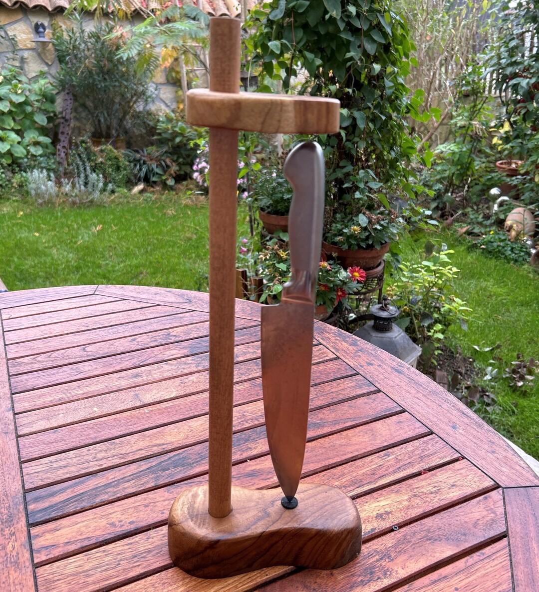 Height-adjustable Magnetic Knife Holder Knife Stand Knife Block for ...