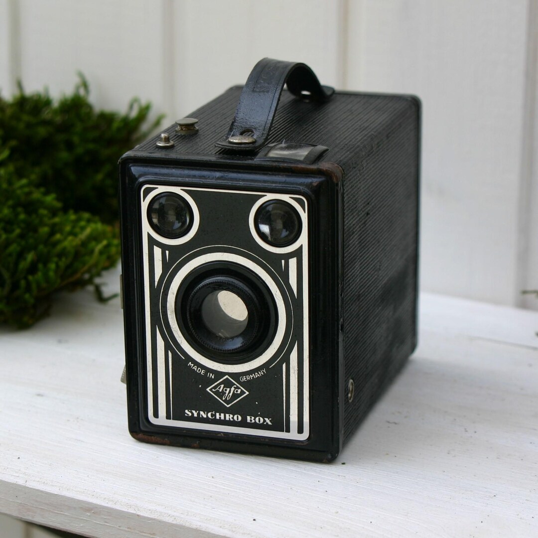 Antique Vintage Agfa Box Camera Beautiful Decorative Piece Antique ...