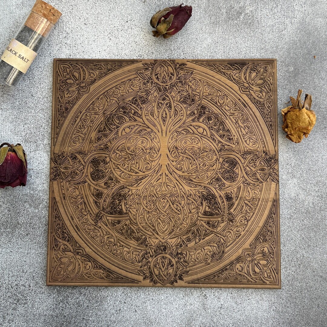 Sophia's Large Wicca Seal Made of Birch Wood Sealed With Linseed Oil ...