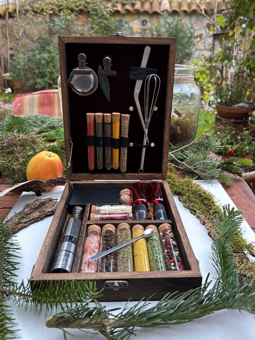 Spice Kit Spice Box, Spice Set as a Gift for Cook or Foody Cook Case ...