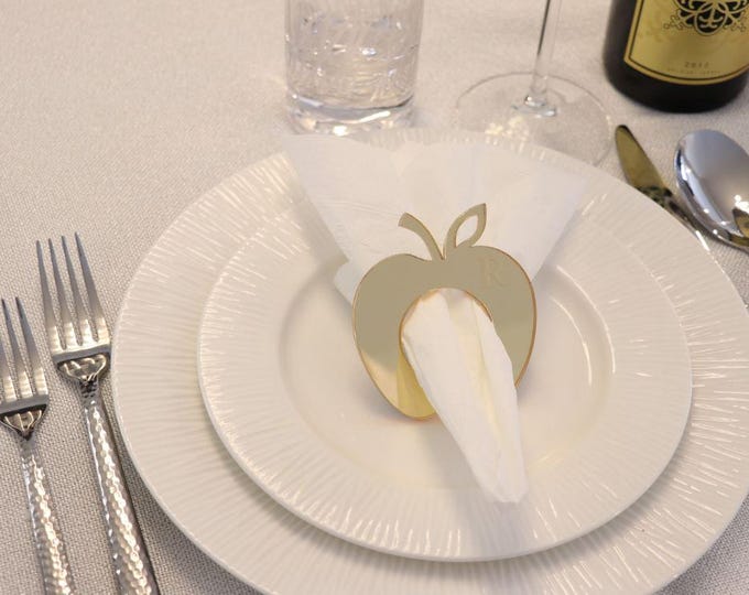 Apple Napkin Rings - Etsy