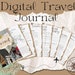 Digital Travel Journal, Travel Checklist, Travel Itinerary, Travel ...