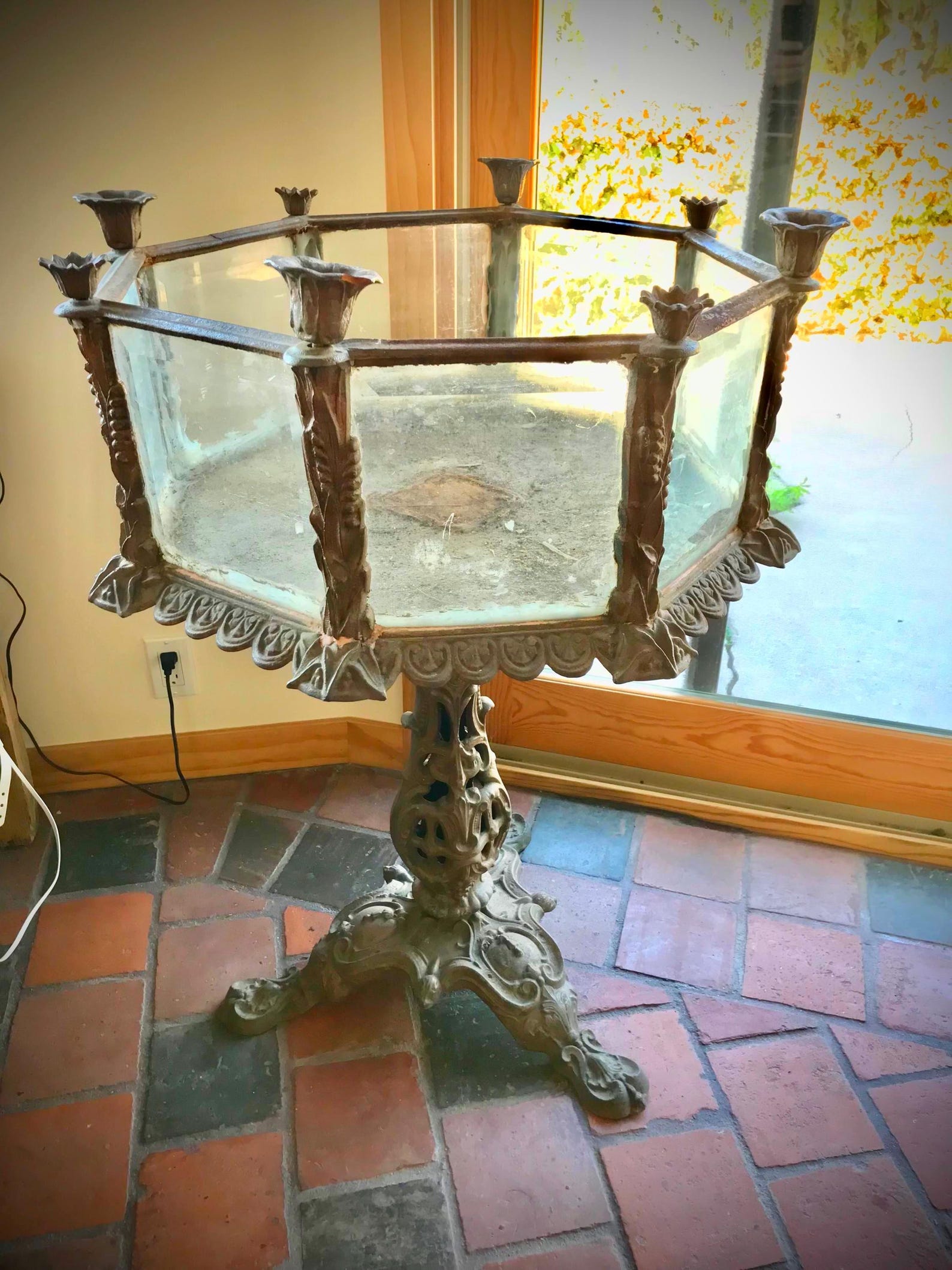 Fiske Cast Iron Aquarium H38” W24” - Etsy