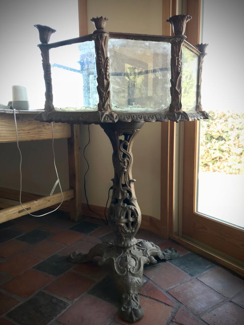 Fiske Cast Iron Aquarium H38” W24” - Etsy