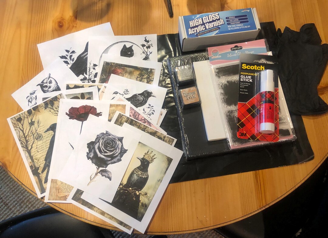 Fragmented Collage Starter Kit - - Etsy