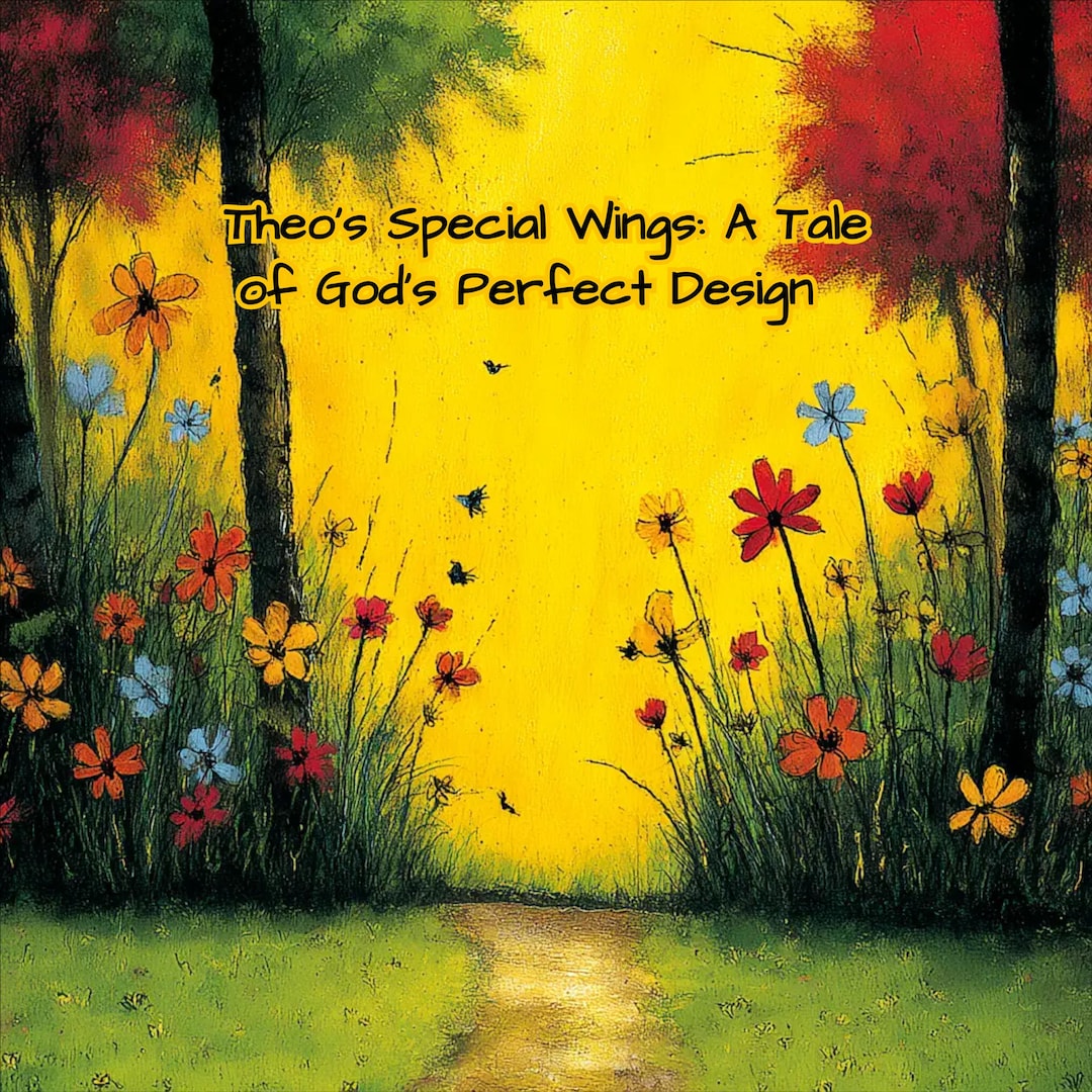 Theo's Special Wings Story and Coloring Book Psalm 139∶14 (printable ...