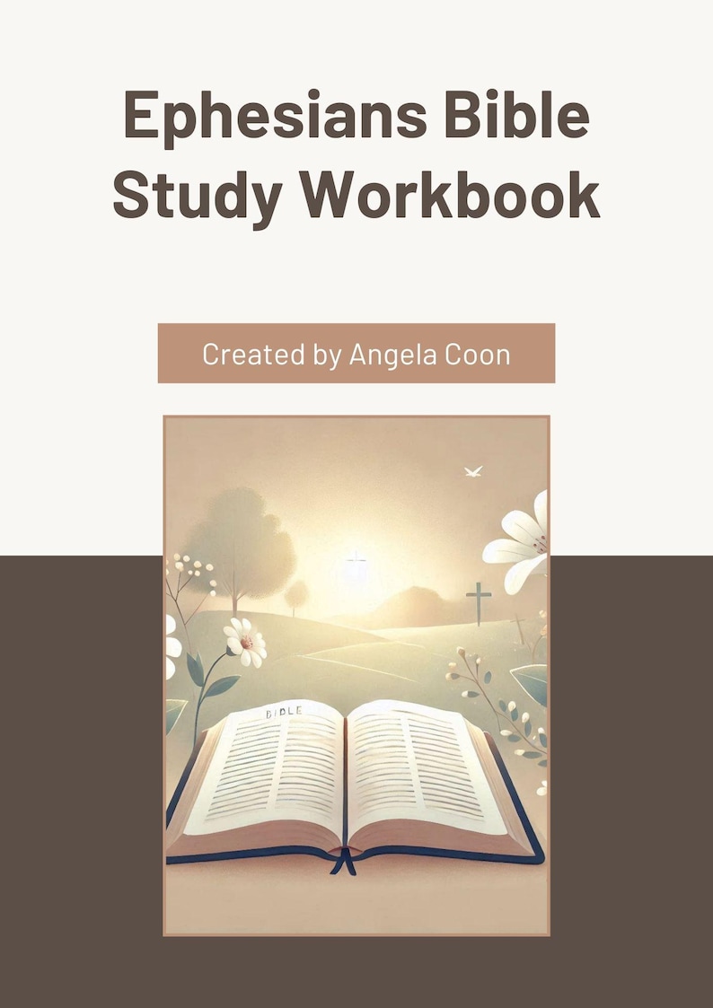 Discover Ephesians: Guided Scripture Reflection Workbook - Etsy