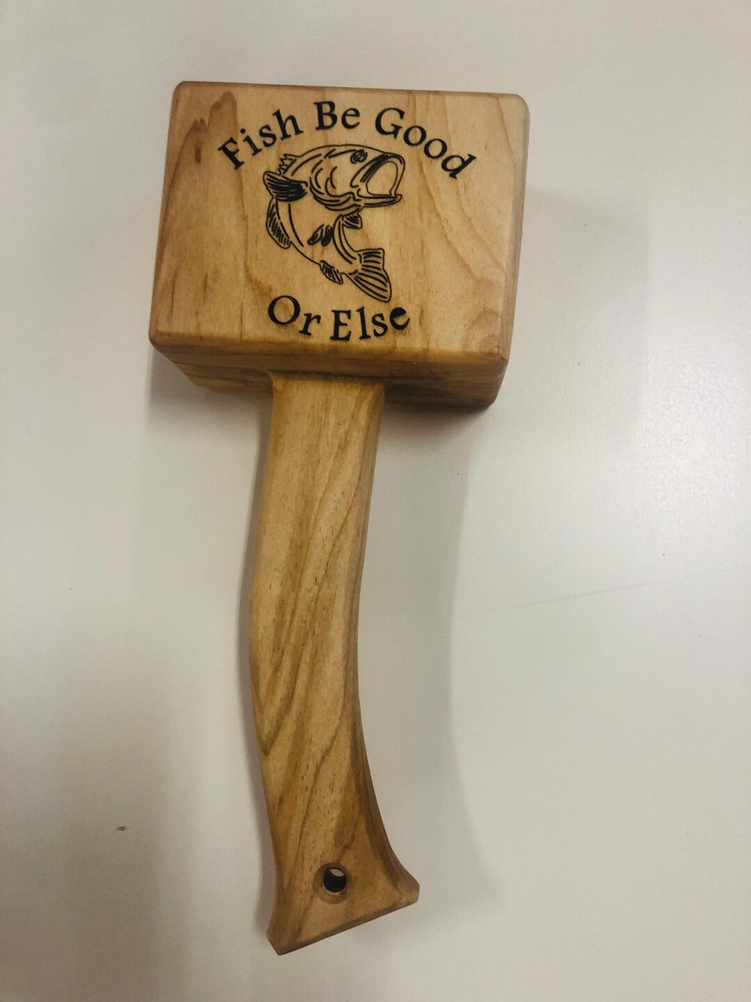 Wood Mallet,hammer for Chiselling,fish Be Good Clunker,meat Tenderizer ...