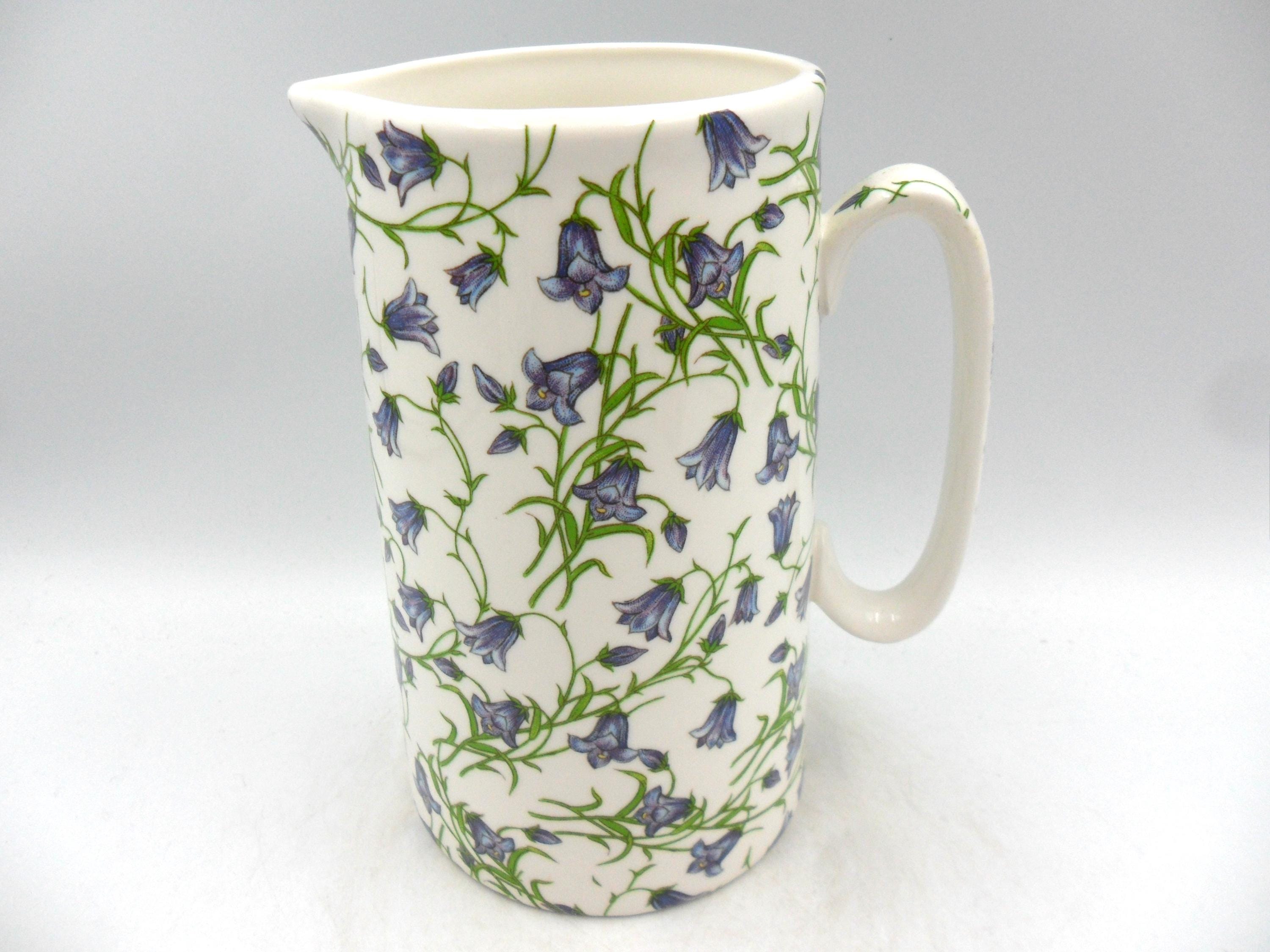 Large Size Jug in Pretty Harebell Design. - Etsy
