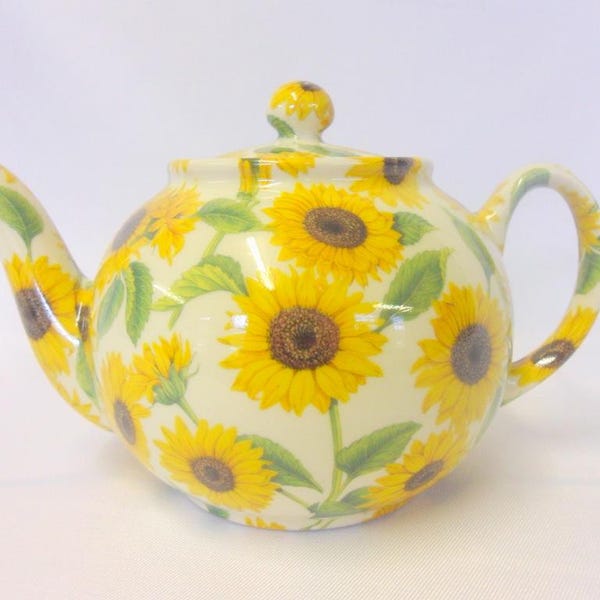 Sunflower Teapot - Etsy