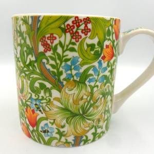 Set of 6 Jumbo China Mug in William Morris Assorted Designs. - Etsy